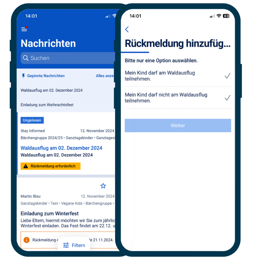 Kita App für Eltern – Infos, Abmeldungen & Nachrichten